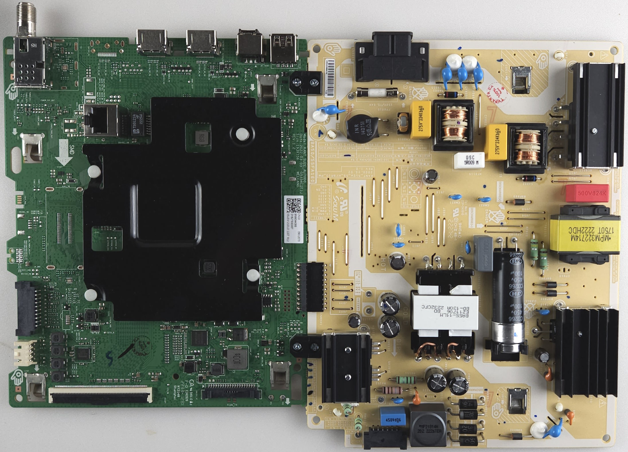 TVParts.ca - BN96-54438B Samsung Main Board / Power Supply